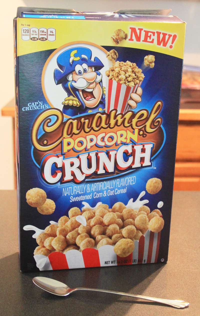 Review: Cap'n Crunch Caramel Popcorn Crunch Cereal Review: Cap'n Crunch Caramel Popcorn Crunch Cereal
