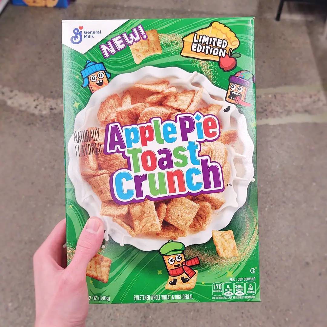 Spooned & Spotted: Apple Pie Toast Crunch Cereal Spooned & Spotted: Apple Pie Toast Crunch Cereal