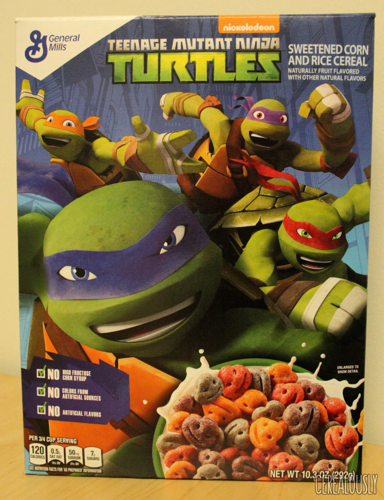 Review: Teenage Mutant Ninja Turtles Cereal - Cerealously