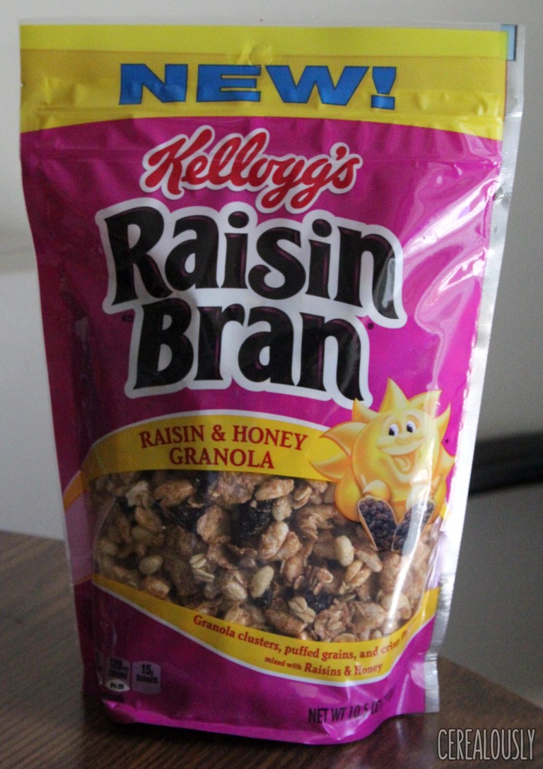 Review: Kellogg’s Raisin Bran Raisin & Honey Granola - Cerealously