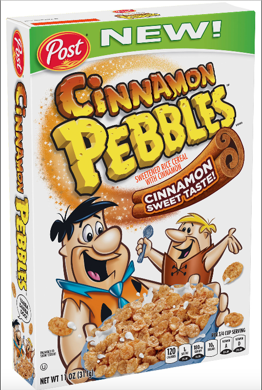Yabba-Dabba-Delicious: Cinnamon Pebbles Cereal is Coming January 2017!
