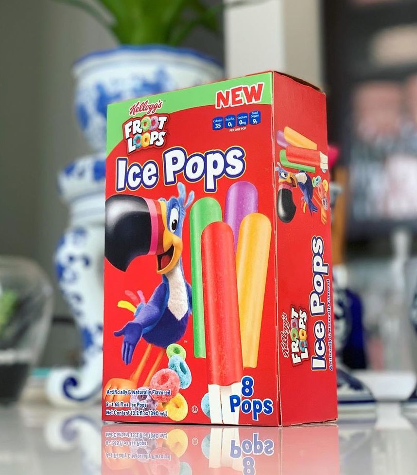 Spooned & Spotted: Froot Loops Ice Pops - Cerealously