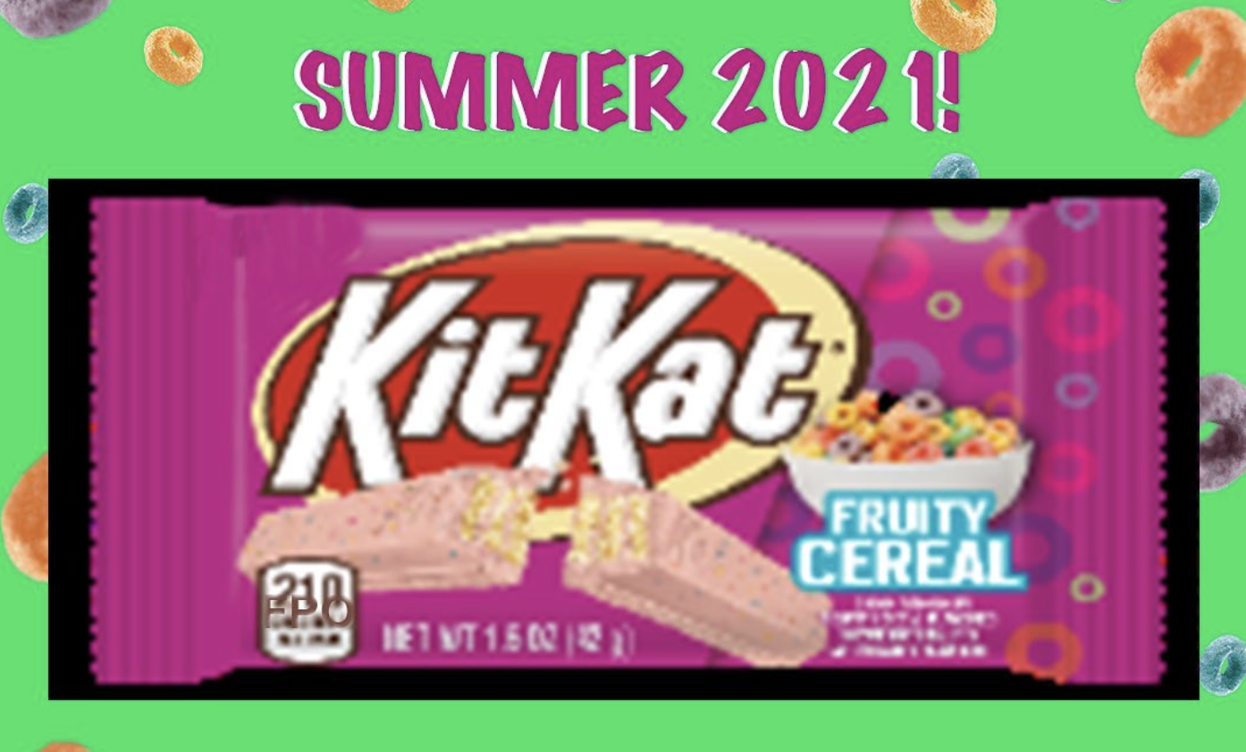News: Fruity Cereal Kit-Kats - Cerealously