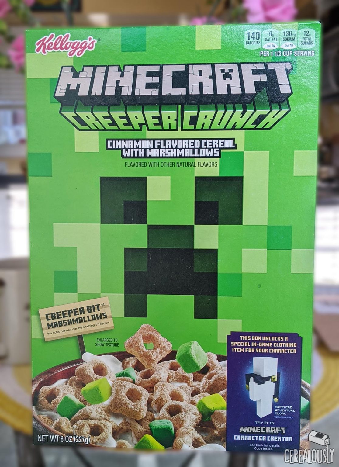 Review: Minecraft Creeper Crunch Cereal - Cerealously
