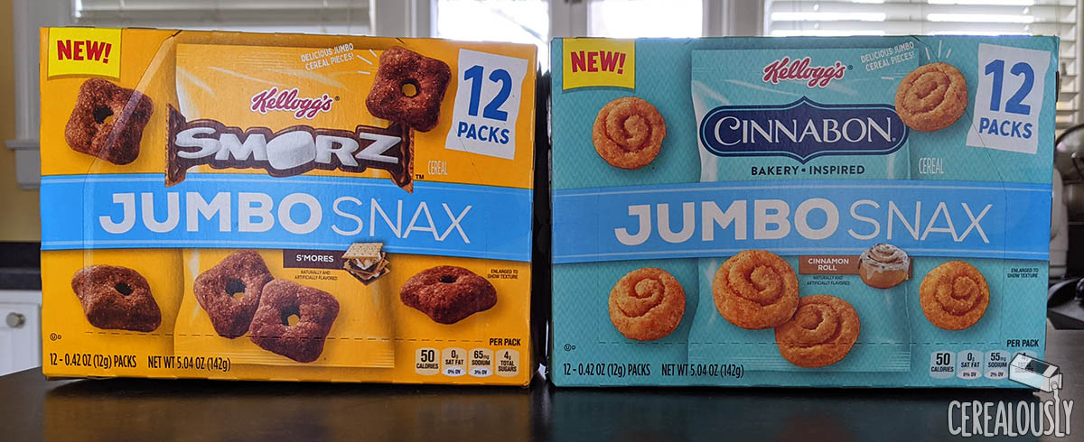 Bite-Sized Reviews: Kellogg’s Smorz & Cinnabon Jumbo Snax - Cerealously