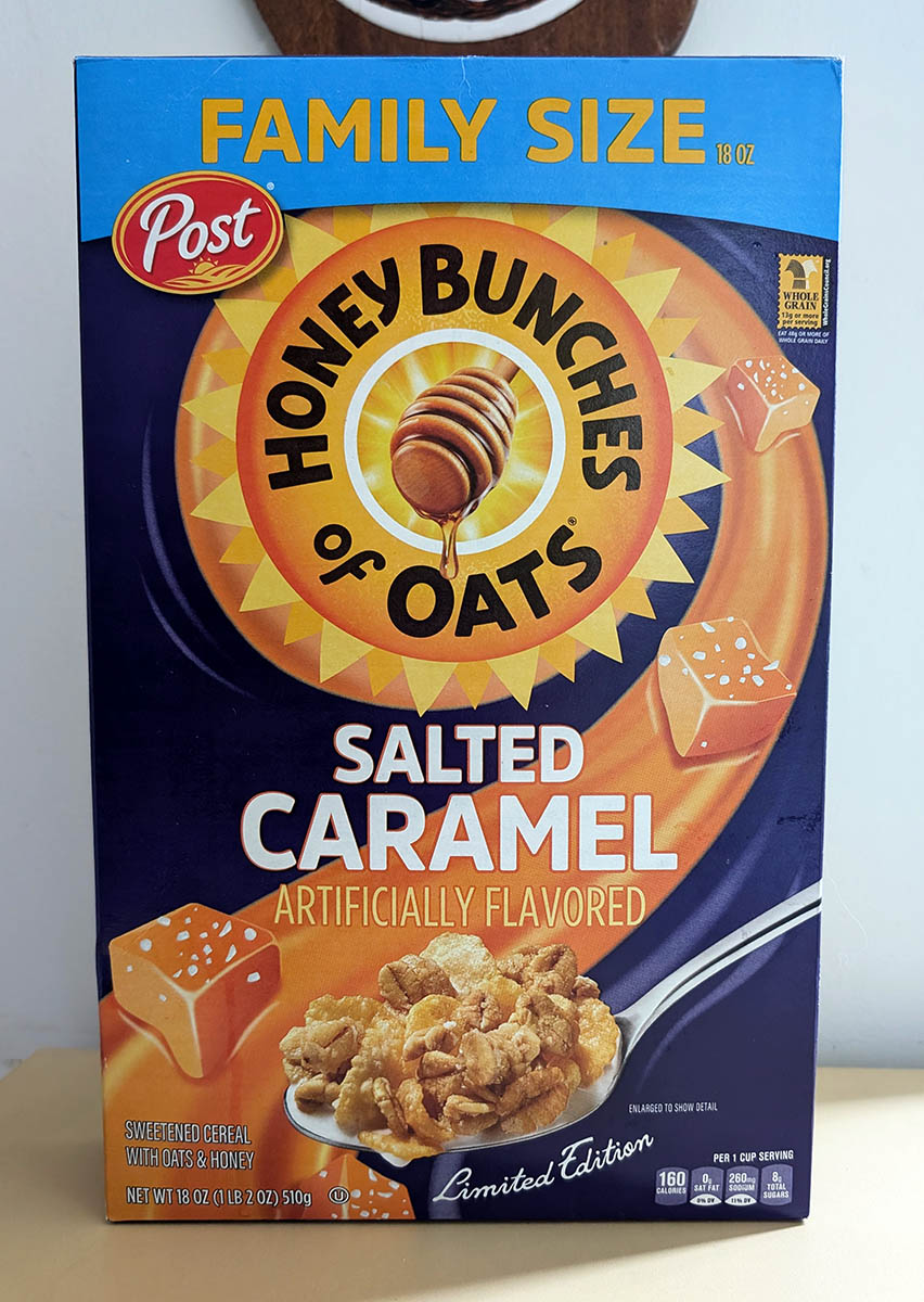 Review: Salted Caramel Honey Bunches of Oats - Cerealously